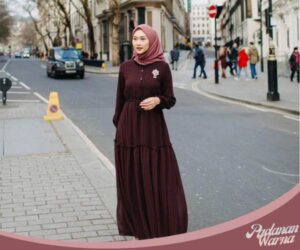 √ 8 Warna Tudung Yang Sesuai Untuk Baju Maroon