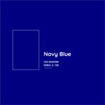 √ 10 Padanan Warna Navy Blue #000080 - Padananwarna