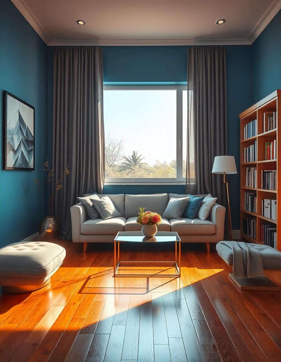 √ 10 Idea Warna Langsir dengan Dinding Biru yang Popular